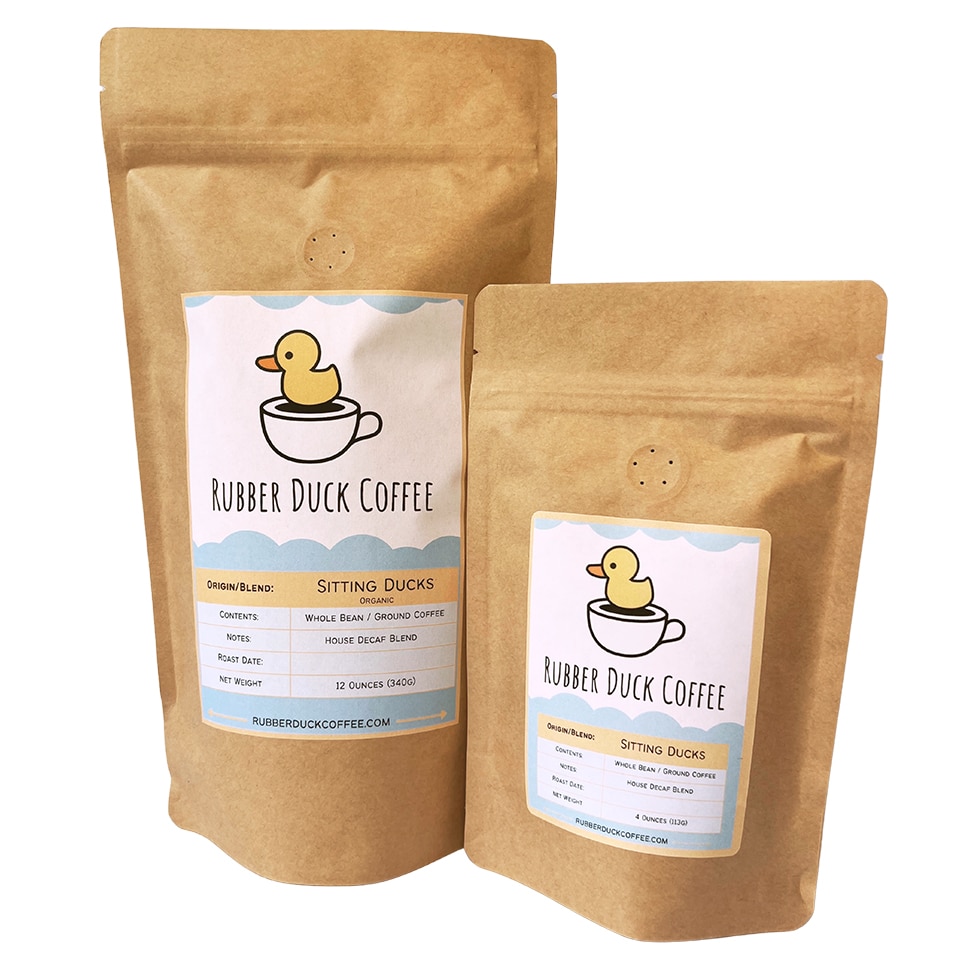 Sitting Ducks Decaf Blend - Rubber Duck Coffee